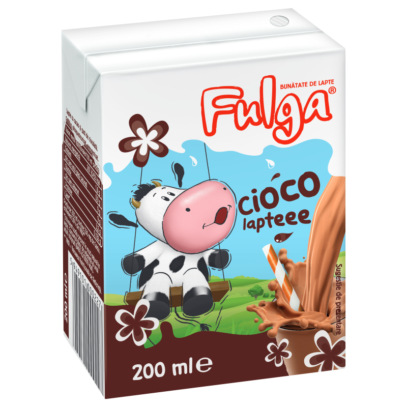 Albalact » Fulga Lapte cu cacao și gust de ciocolată