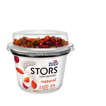 Albalact » Zuzu Stors natural yogurt & raisins, cranberries and goji mix